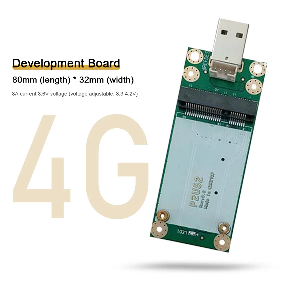 4G-LTE-Development-Board-Industrial-Mini-PCIe-To-USB-Adapter-W-SIM-Card ...