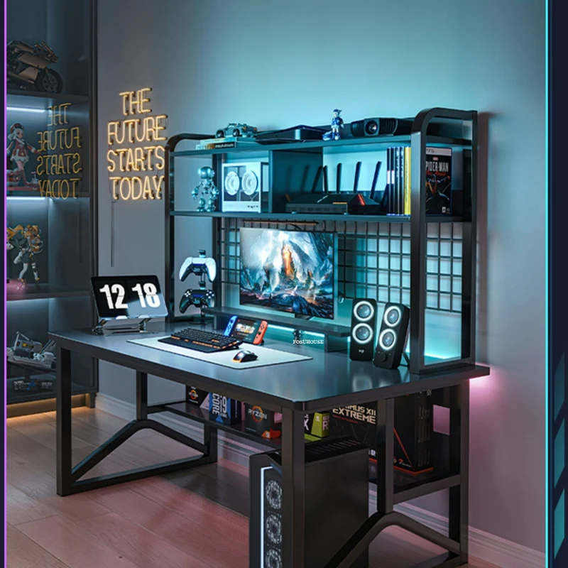 Manmade-papan-Gaming-desain-meja-e-sports-meja-Gaming-Modern-furnitur ...