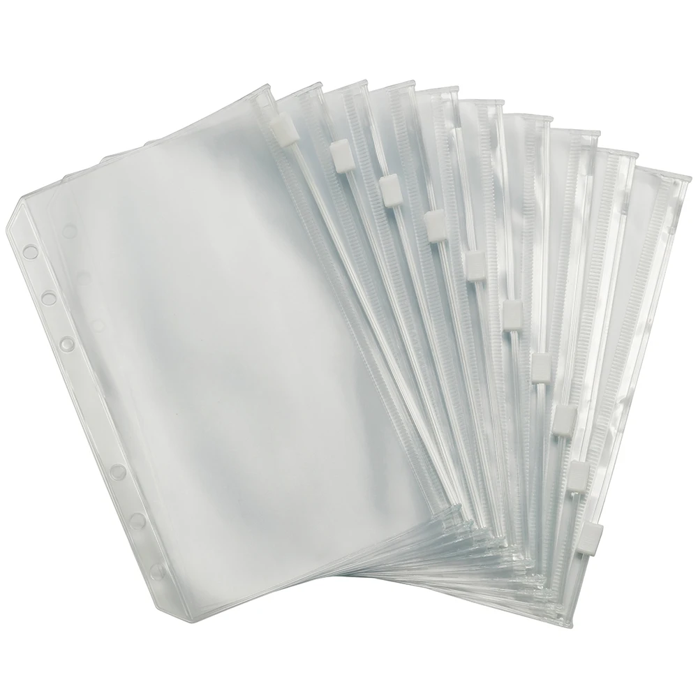 10pcs Soft Plastic Lure Worm Storage Waterproof Case Clear Pocket for ...