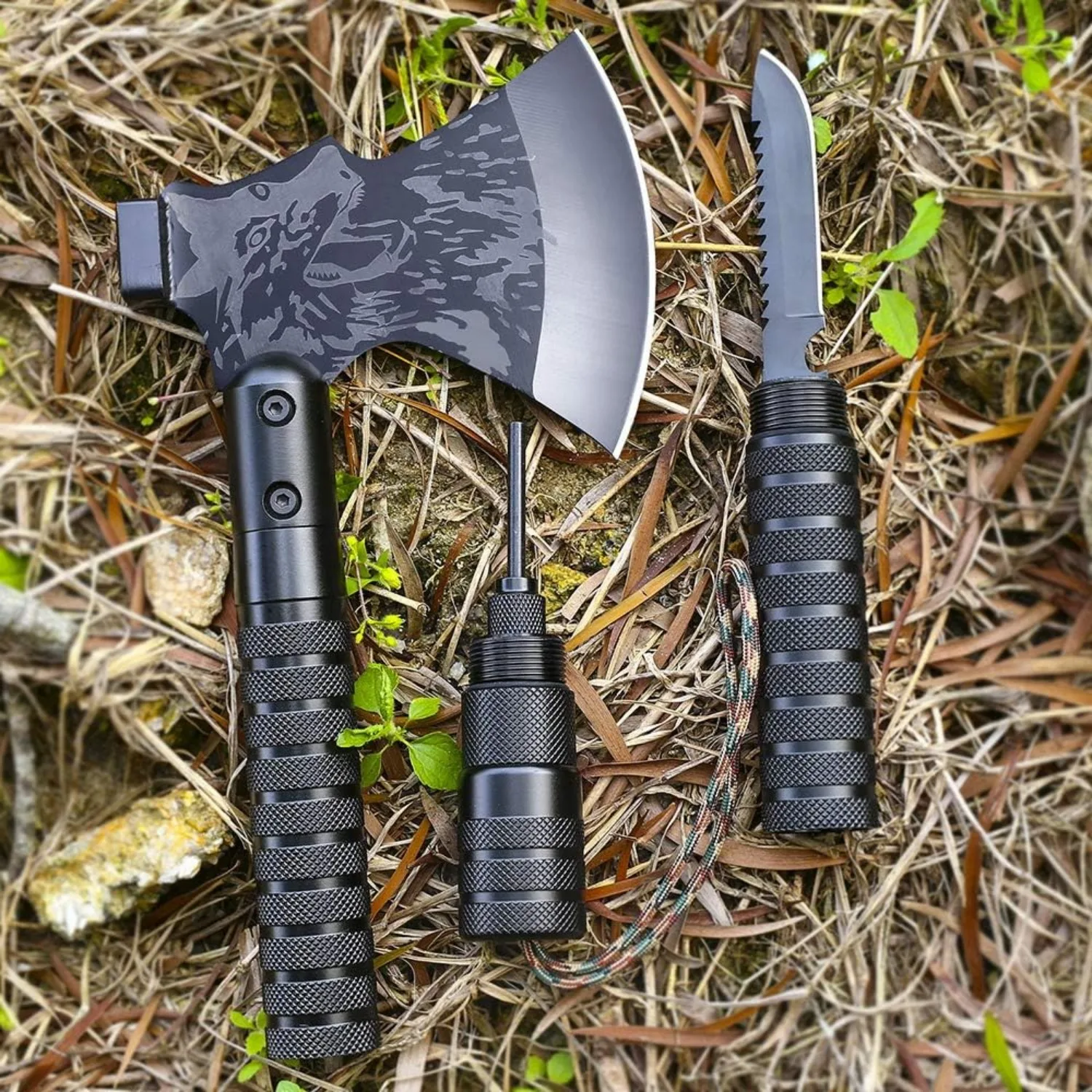 Folding Tactical Survival Axe – Wanders Kit