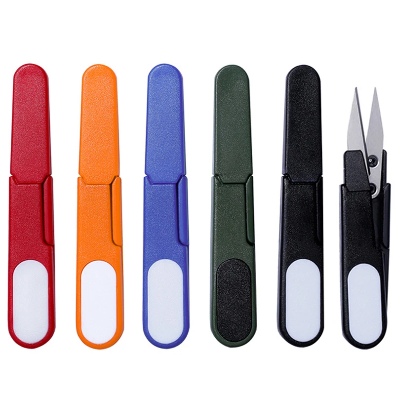 6Pcs-Mini-Scissors-U-shaped-Spring-Scissor-For-Trimming-Cutting-Fish ...