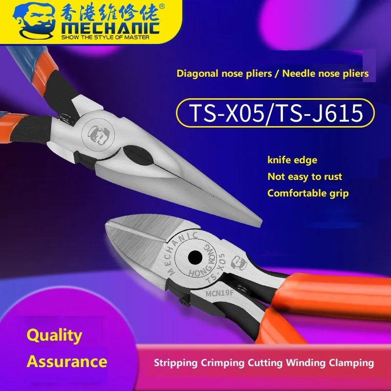 Mechanic-CT50-TS-J615-X05-Pliers-Chrome-Vanadium-Steel-Nozzle ...