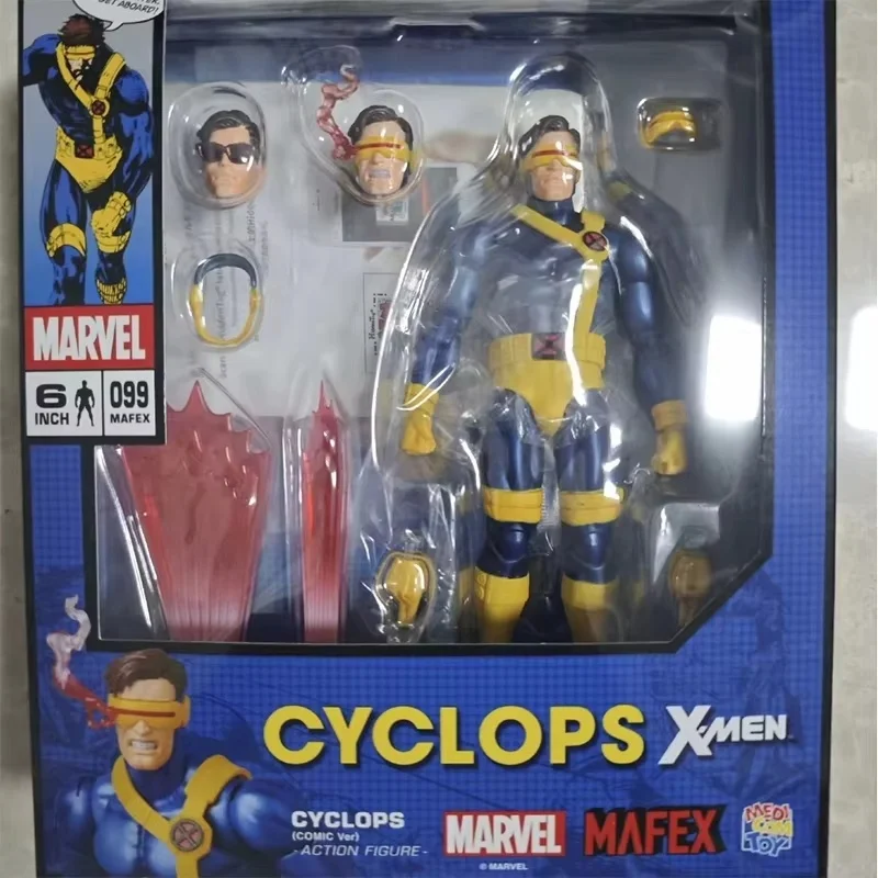 Marvel-Medicom-Mafex-099-Mafex-No-099-Cyclops-Comic-Ver-2024-Action.jpg