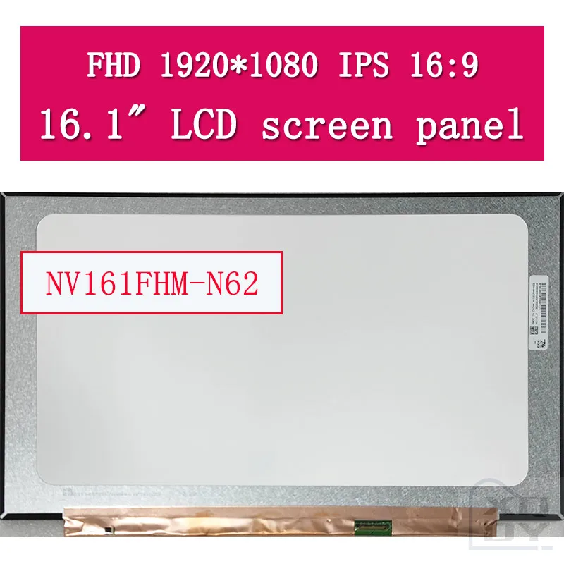 16-1-Slim-LED-matrix-For-NV161FHM-N62-V3-0-laptop-lcd-screen-panel-1920 ...