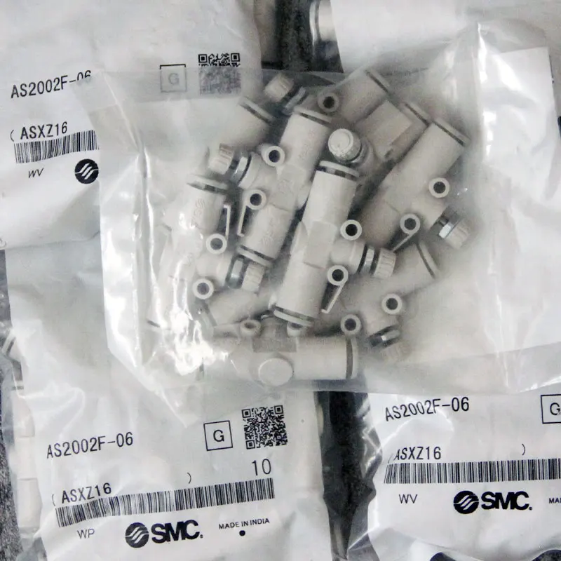AS3002F-10-SMC-Air-velocity-control-valve-with-quick-coupling-Straight ...