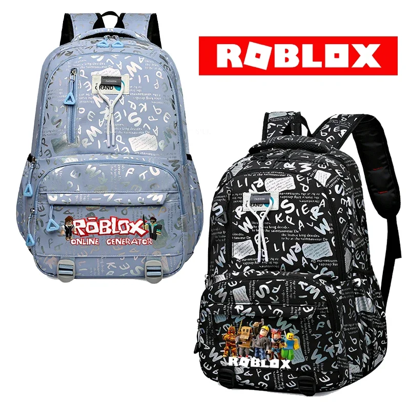 Roblox-mulheres-homens-mochilas-prova-dwaterproof-gua-mochila-de ...