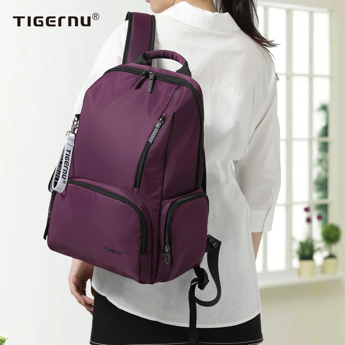 Tigernu-New-Women-Casual-Backpacks-Outdoor-traveling-Multi-Pockets ...
