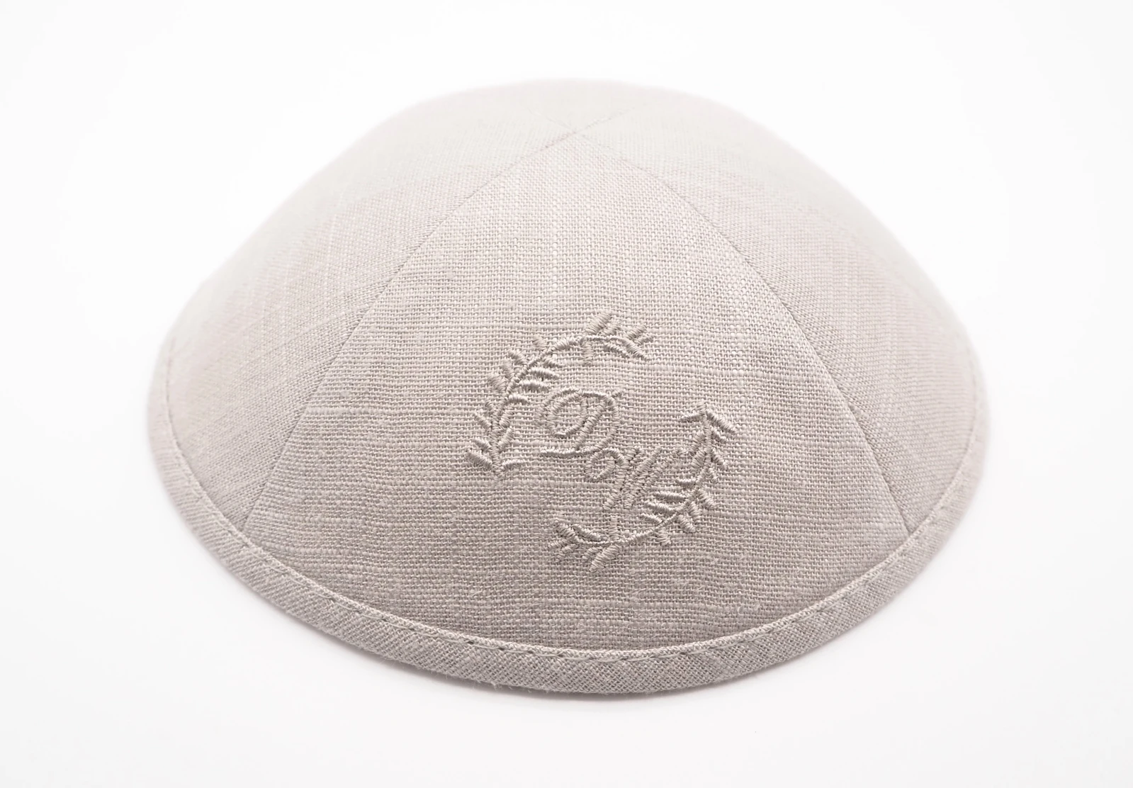 KIPPAHS gris BEIGE, KIPOT de lino, KIPPOT para boda|Ropa islámica ...