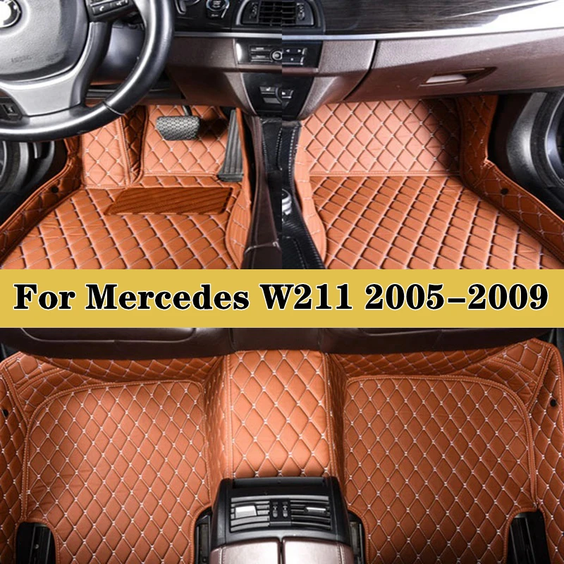 Car-Mats-Car-Foot-Pads-For-Mercedes-W211-2005-2009-Protective-Pad ...
