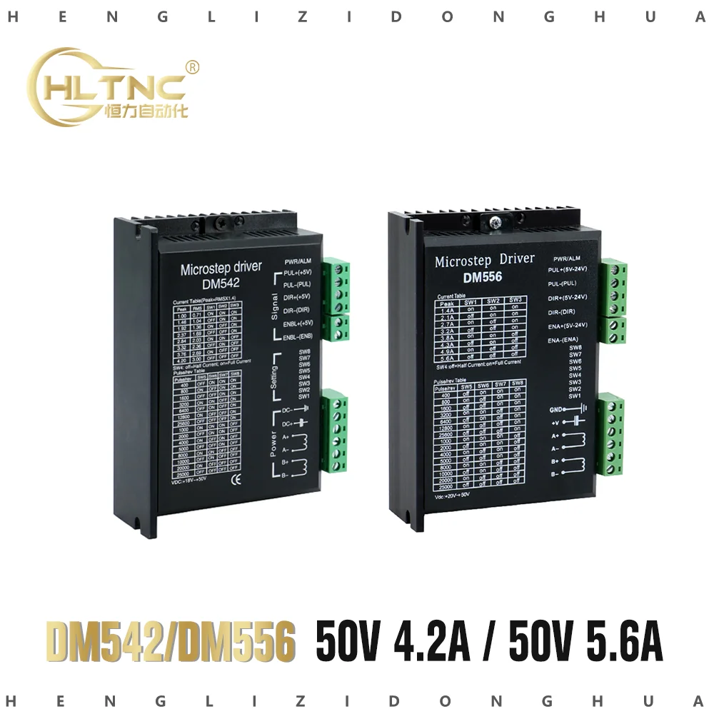 DM542T Manual Controlador De Pasos Digital, Motor Paso A Paso De 2 ...