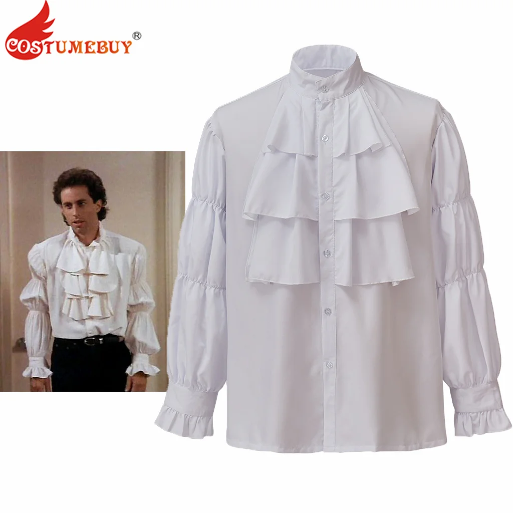 Adult-Men-White-Pirate-Shirt-Buccaneer-Costume-Seinfeld-Puffy-Shirt ...