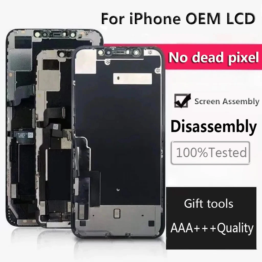 OEM-LCD-For-iPhone-11-12-13-Pro-Max-13mini-In-Stock-Disassembly-Display ...