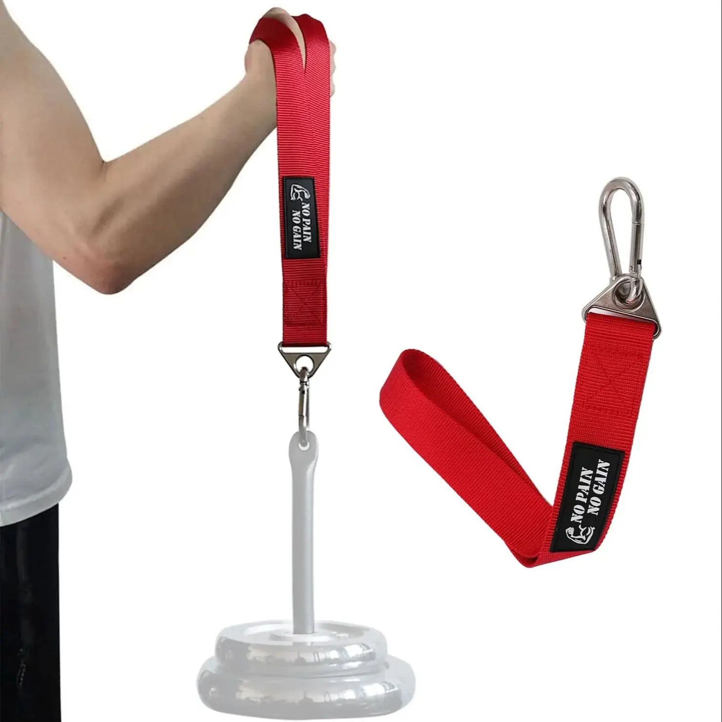 High-Strength-Arm-Wrestling-Training-Strap-with-Carabiner-Durable ...