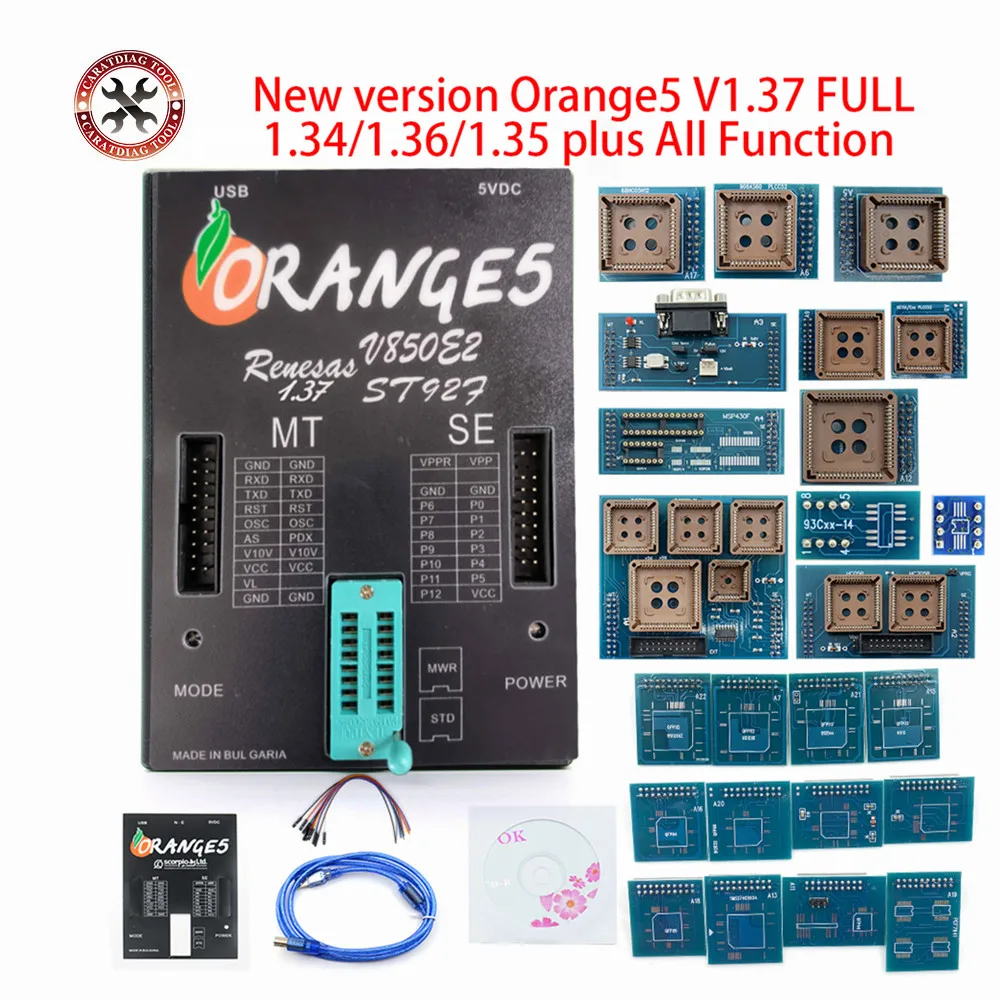 New Version Orange5 V1.37 Full 1.34/1.36/1.35 Plus All Function Orange 5 Programmer With Full ...