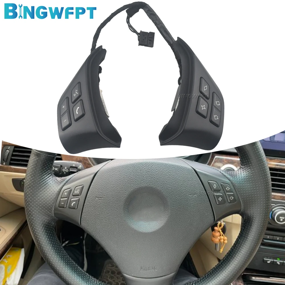 High Quality Steering Wheel Switch 05 09 For BMW 3 E90 E91 X1 E84 ...