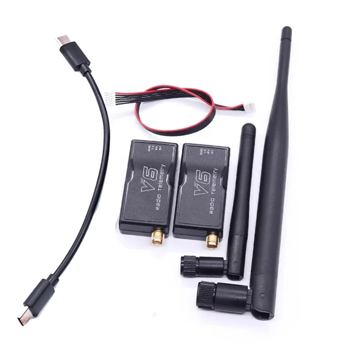 3DR Radio Telemetry V6 433MHZ 915MHZ 100MW/500MW/1000MW Air Ground Data ...