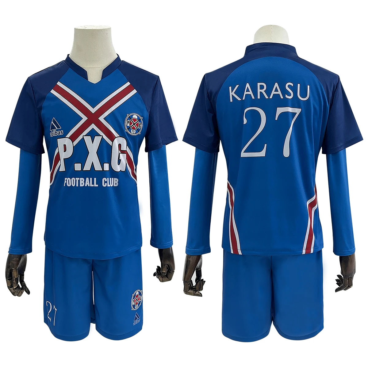 HOLOUN-Blue-Lock-Anime-Karasu-Tabito-Cosplay-Costume-P-X-G-Jersey-NO-27 ...