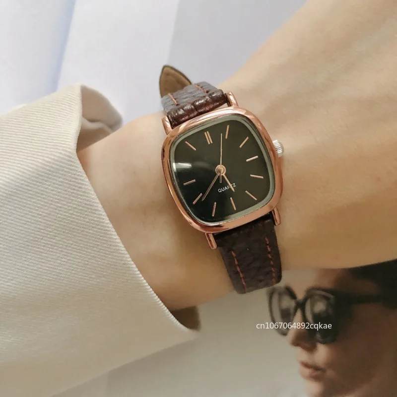 Women-Watches-Vintage-Small-Dial-Watch-Sweet-Leather-Strap-Casual-Women ...