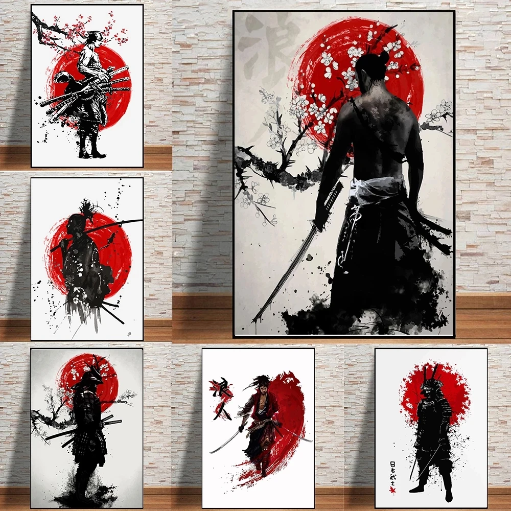 Japanese Samurai Paintings