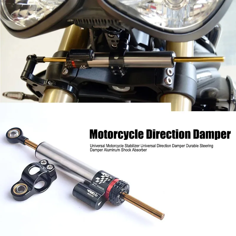 Universal Motorcycle Stabilizer Universal Direction Damper Durable ...
