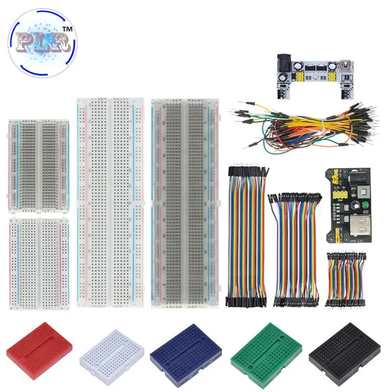 New MB 102 MB102 Breadboard 400 830 Point Solderless PCB Bread Board ...