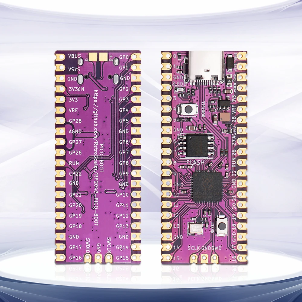 Replacement-NGC-PICOboot-Raspberry-Pi-Pico-Board-RP2040-Dual-Core-264KB ...