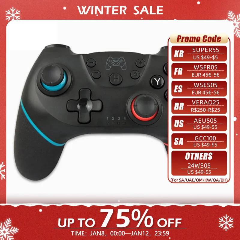 Controlador-inal-mbrico-compatible-Nintendo-Switch-Gamepads-para-Nintendo-Switch-Pro-OLED-PC-NS ...