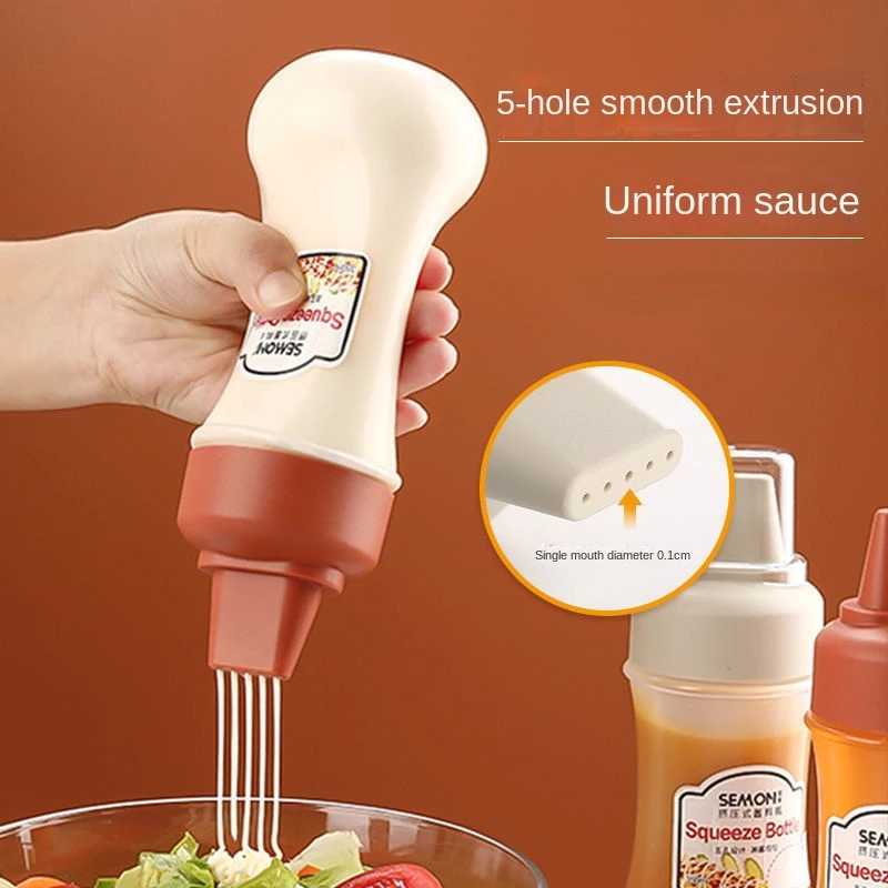 Sauce Dispenser Bottles Olive - 1pc Sauce Squeeze Bottle Plastic ...