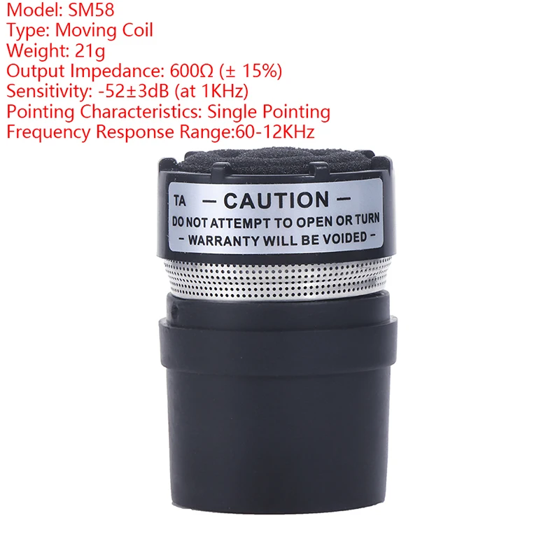 1PCS-Dynamic-Microphone-Capsule-Professional-Core-For-SM58-Type-Mic ...