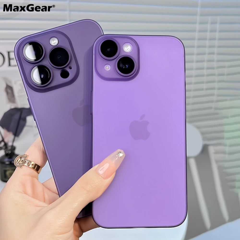 Matte-Transparent-Ultra-Thin-TPU-Case-For-iPhone-14-13-12-11-Pro-Max ...