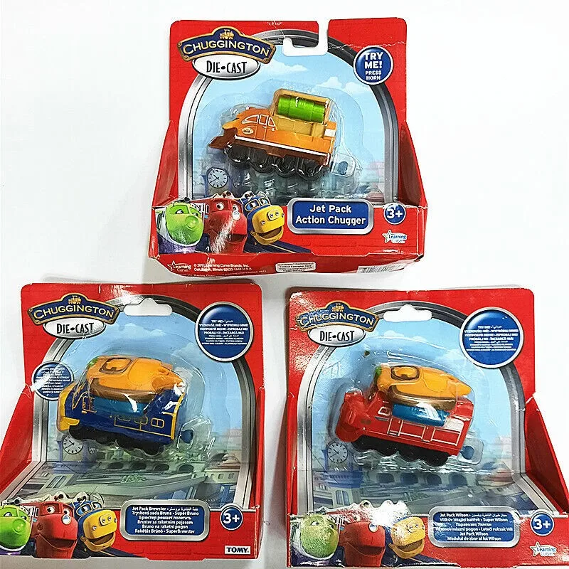Takara Tomy Chuggington Trains Jet Pack Wilson/Brewster/Action Chugger ...