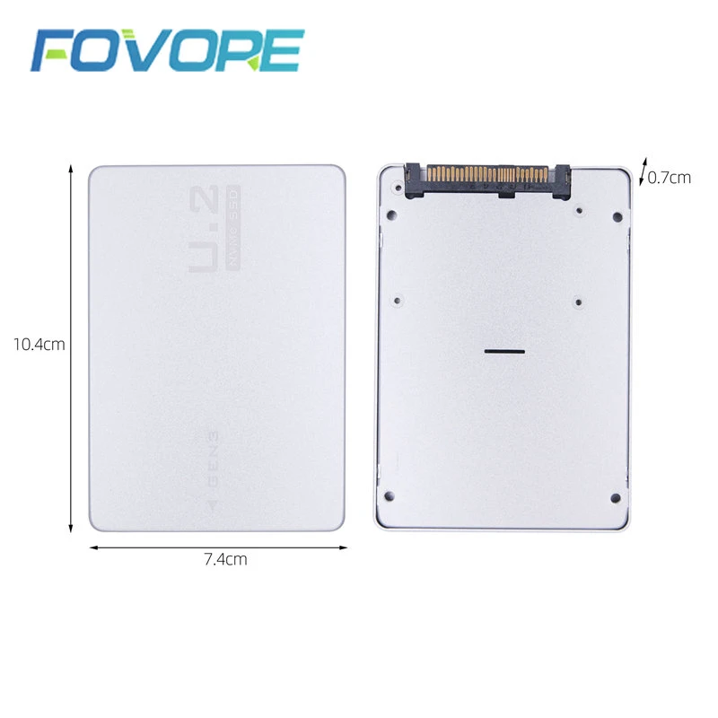 Adaptador de SFF 8639 NVMe y SATA M.2 SSD a PCIe U2, compatibilidad ...
