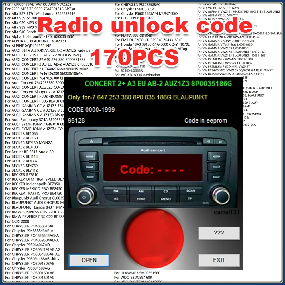 Car-Radio-Calculators-Radio-Unlock-Code-Decode-For-Skoda-For-Audi-For ...