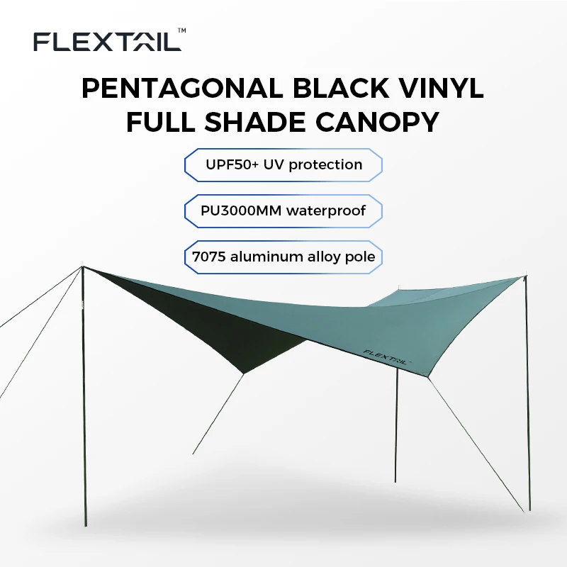 Flextailgear-Waterproof-Camping-Toldo-Sun-Shade-Abrigo-de-praia-Canopy ...