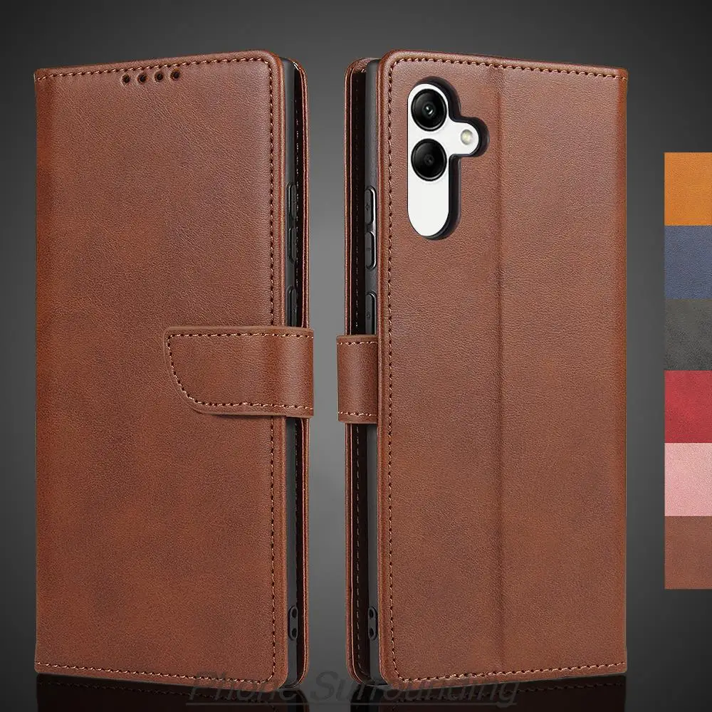 A04-Case-Wallet-Flip-Cover-Leather-Case-for-Samsung-Galaxy-A04-A-04-Pu ...