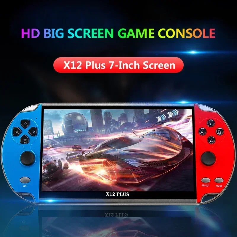 Consola-de-videojuegos-port-til-Retro-X12-Plus-7-pulgadas-pantalla-IPS ...