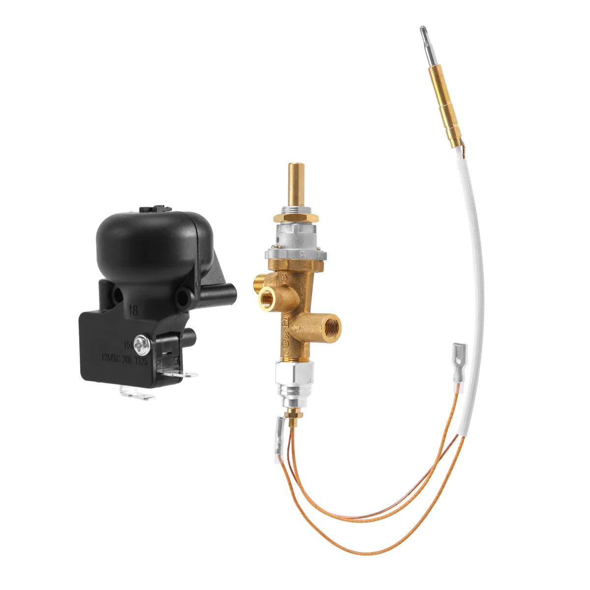 Gas Patio Heater Control Valve Thermocouple Sensor Dump Switch Knob ...