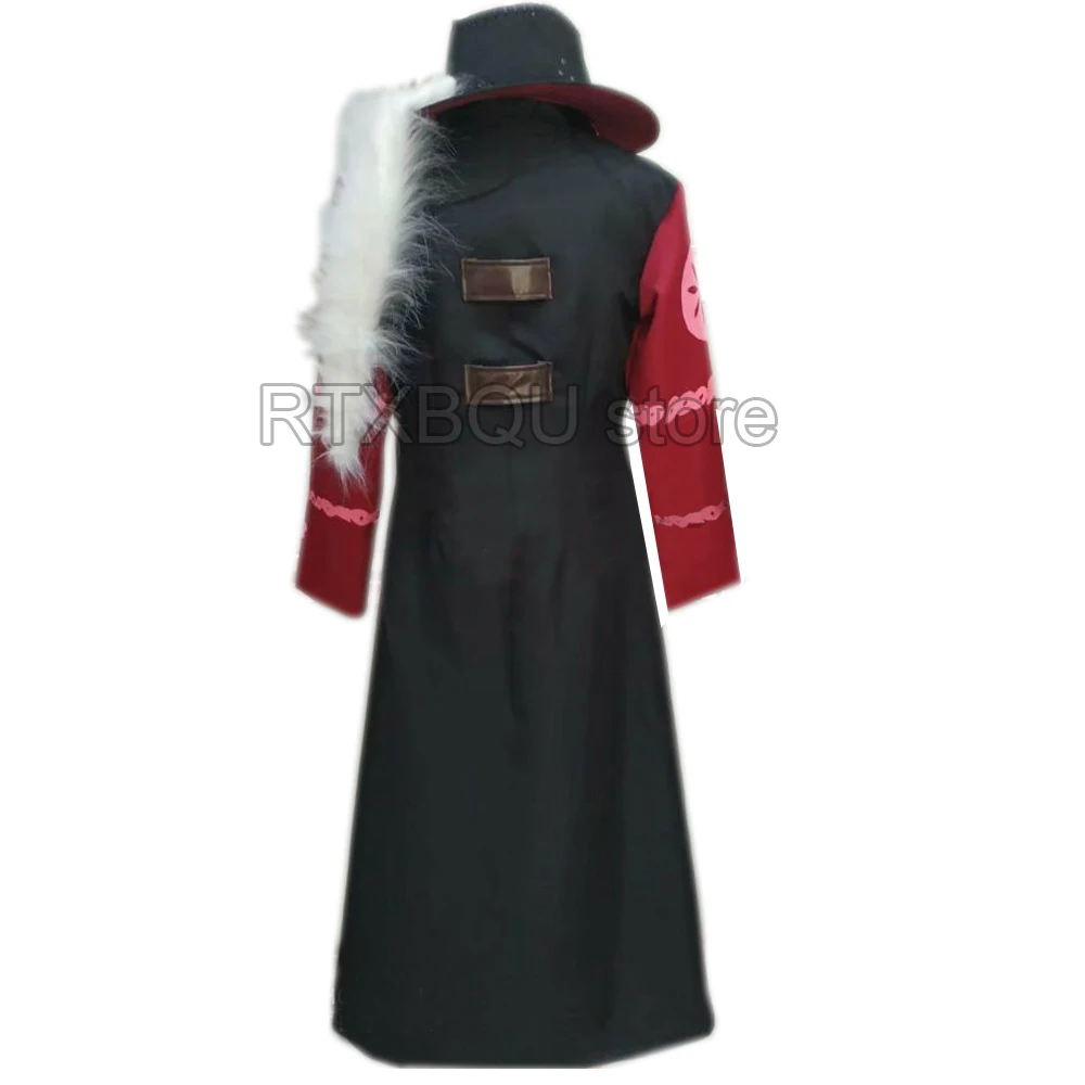 Dracule Mihawk Cosplay: Pant, Coat, and Hat Set - Custom-Made | One ...