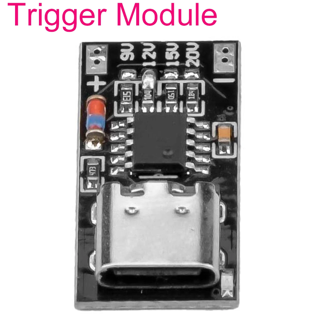 Trigger Board Module USB-C PD/QC Decoy Board Fast Charge USB Type-c 12v ...