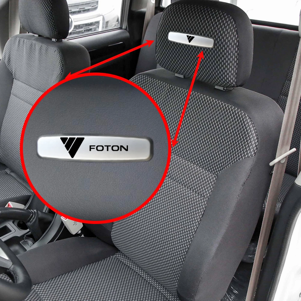 Car Metal Emblem Seat Sticker Auto Anti-kick Pad Floor Mat Badge For ...