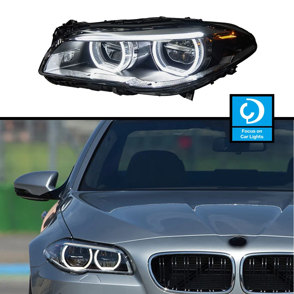 AKD-Auto-Parts-BMW-5-Series-F10-Headlights-Headlights-Angel-Eye-Design ...