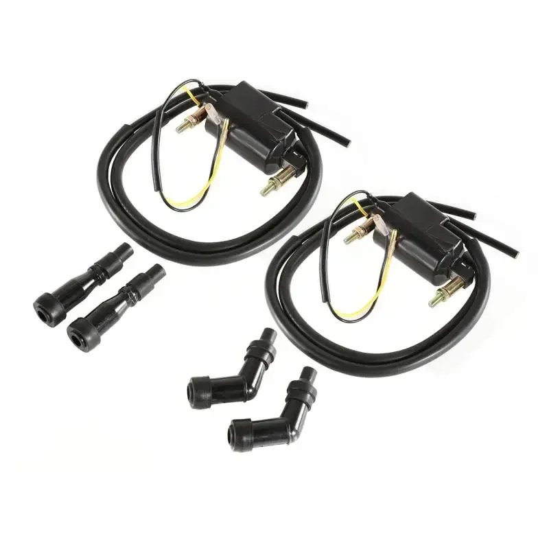 Ignition Coil Set For Suzuki GS550 GS750 GS850 GS1000 2 Dual Output + 4 ...