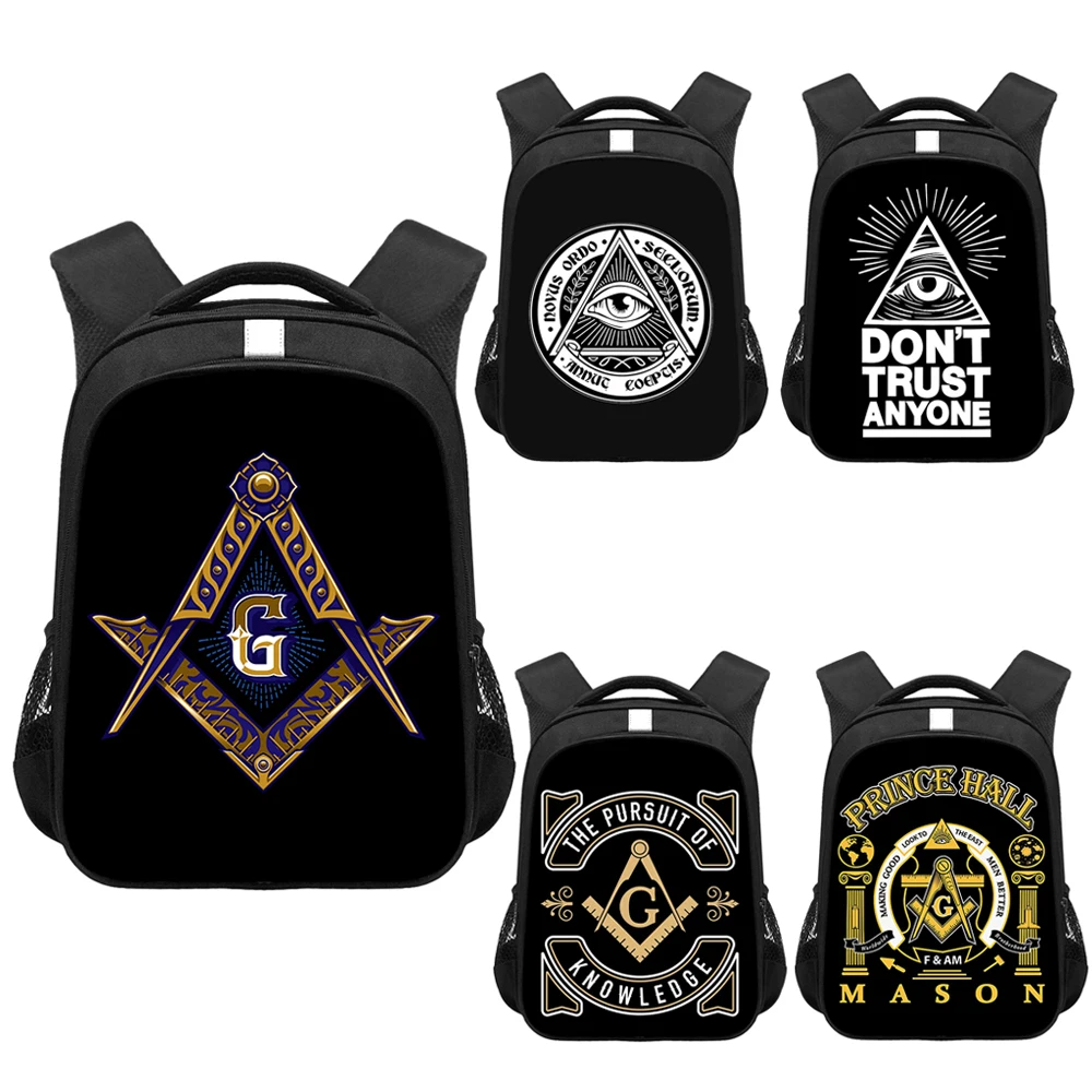 Masonic-Illuminati-Pyramid-Eye-Backpack-Freemason-Travel-Rucksack-All ...