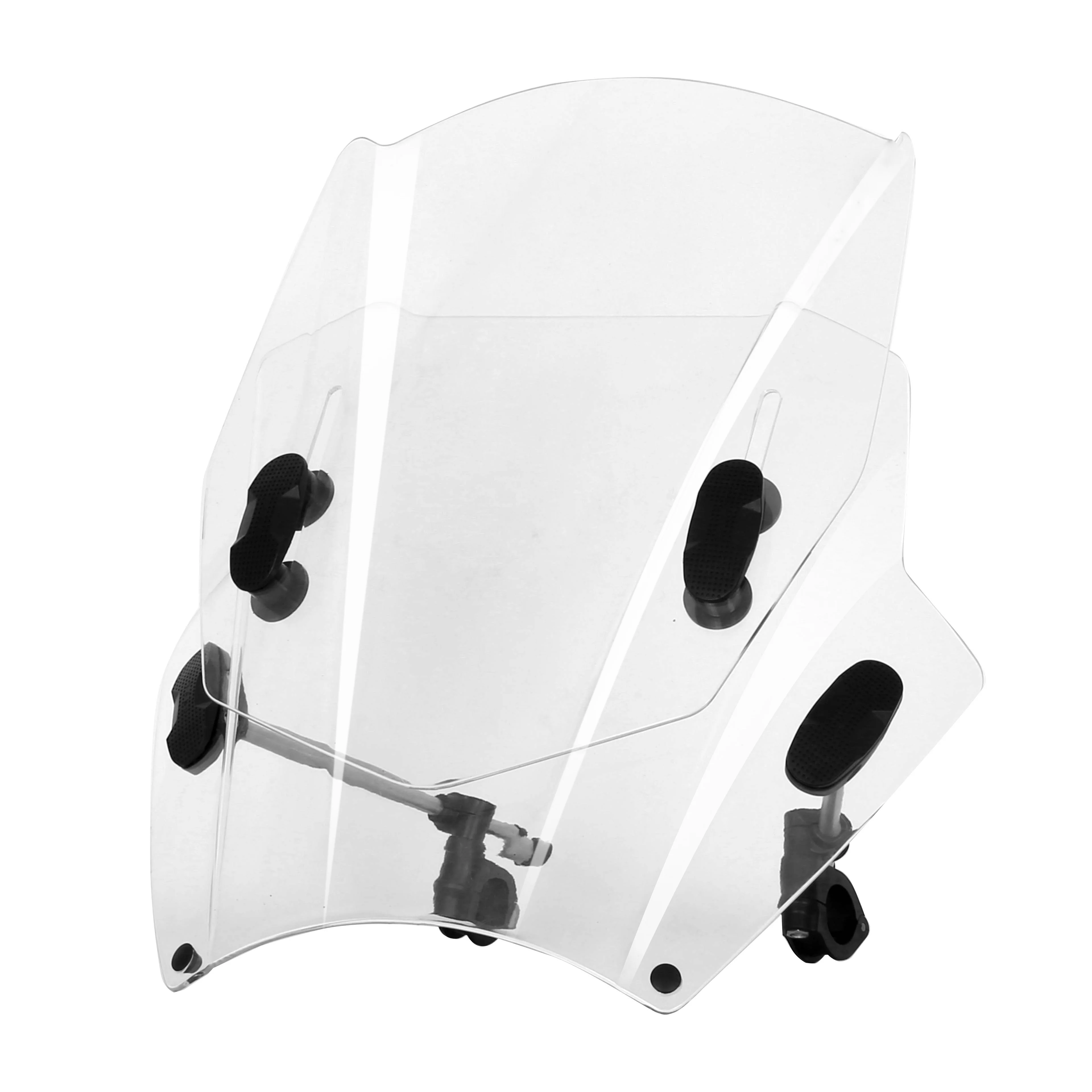 Motorcycle-Windscreen-Windshield-Universal-Motorbikes-Deflector ...