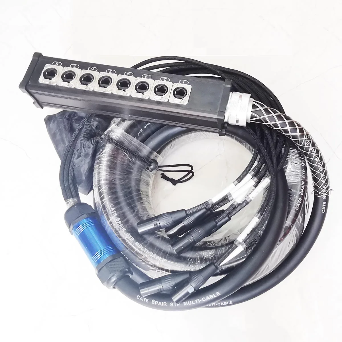 8-Channel-30m-CAT6-Snake-Cable-For-AV-Events-SFTP-Double-Shield-Pure ...