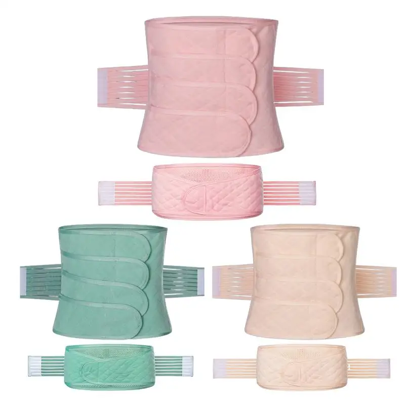 Postpartum Support Recovery Belly Wrap Waist Pelvis Belt Body Shaper ...