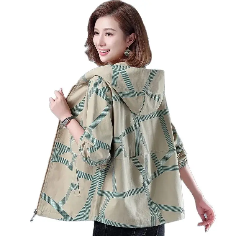 Fashion-Hooded-Women-s-Windbreakers-Coat-Spring-Autumn-2022-New-Short ...