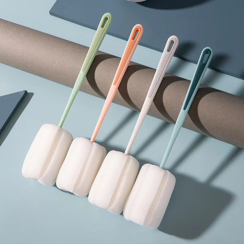 Sponge Baby Cup Bottle Brush Kitchen Cleaning Tools Bottle Cleaning ...