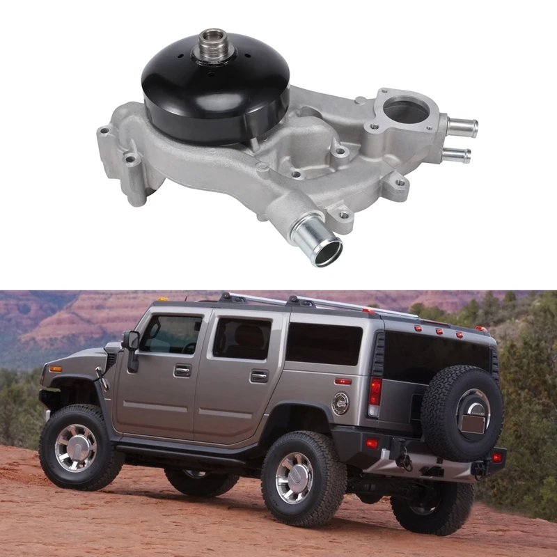 Car-Water-Pump-Fit-For-HUMMER-H2-2007-2009-H3-H3T-CADILLAC-CHEVROLET ...
