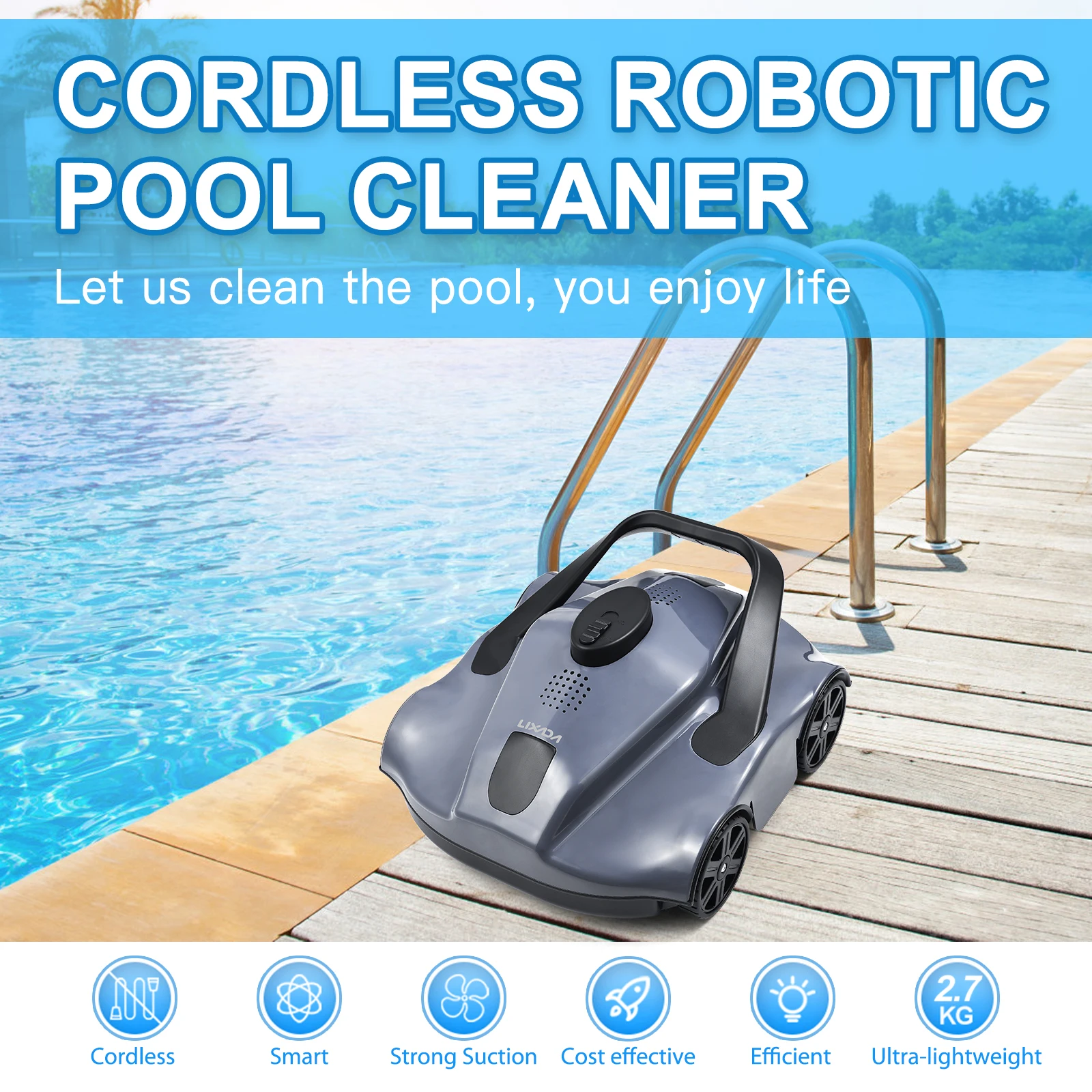 Automatic-Robotic-Pool-Cleaner-Cordless-Robotic-Pool-Vacuum-for-In ...
